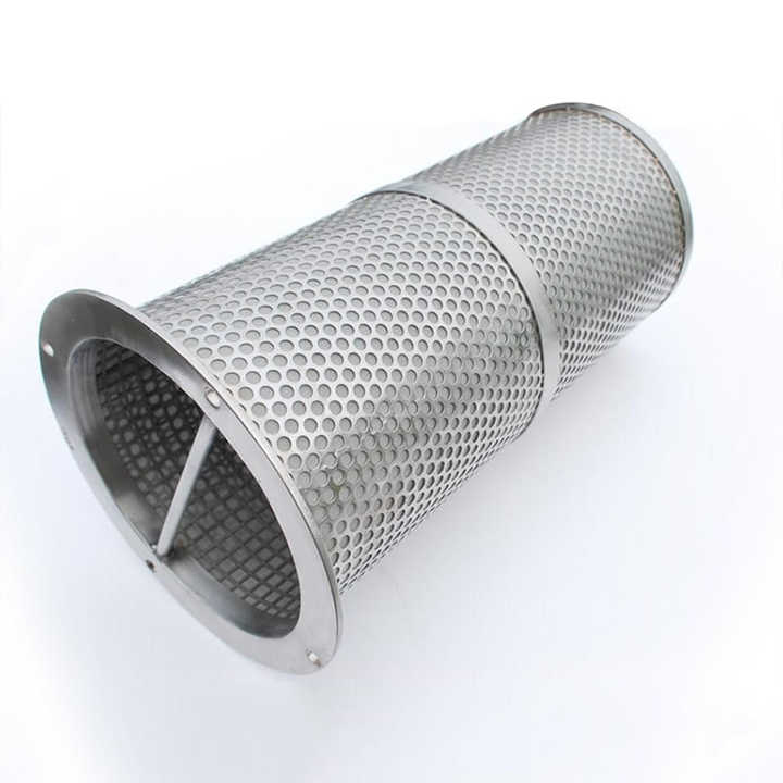 Punching Filter Pipe Stainless Steel Strainer Filter Screen Round Woven ...