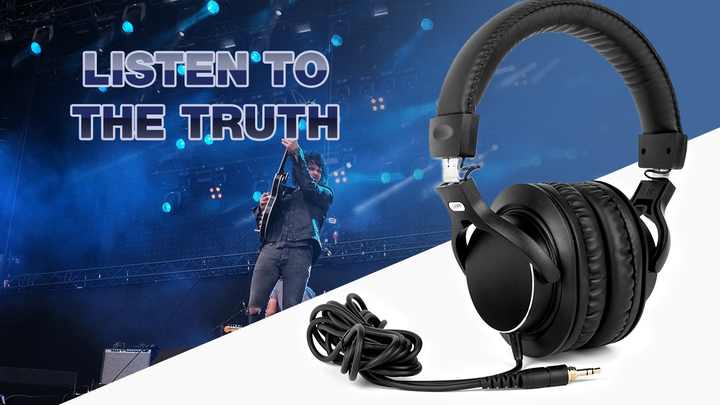 Professional Monitoring Headphones - Superior Sound Quality