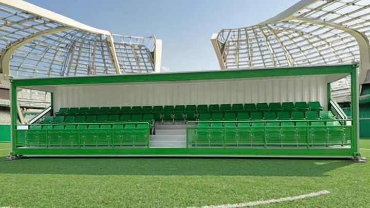 Portable Stadium Seating Modular Container Grandstand Sporting Event ...