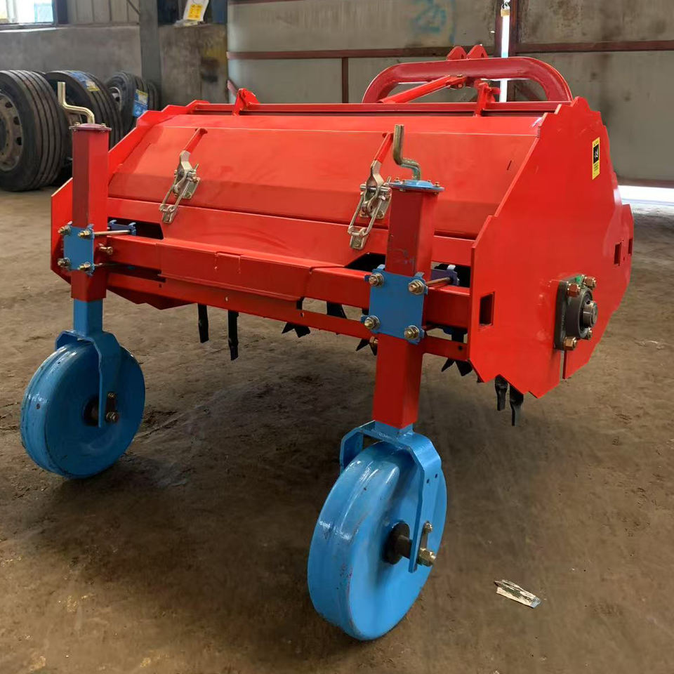 Hand Tractor Trencher Small Rotary Furrowing Machine Sweet Potato ...