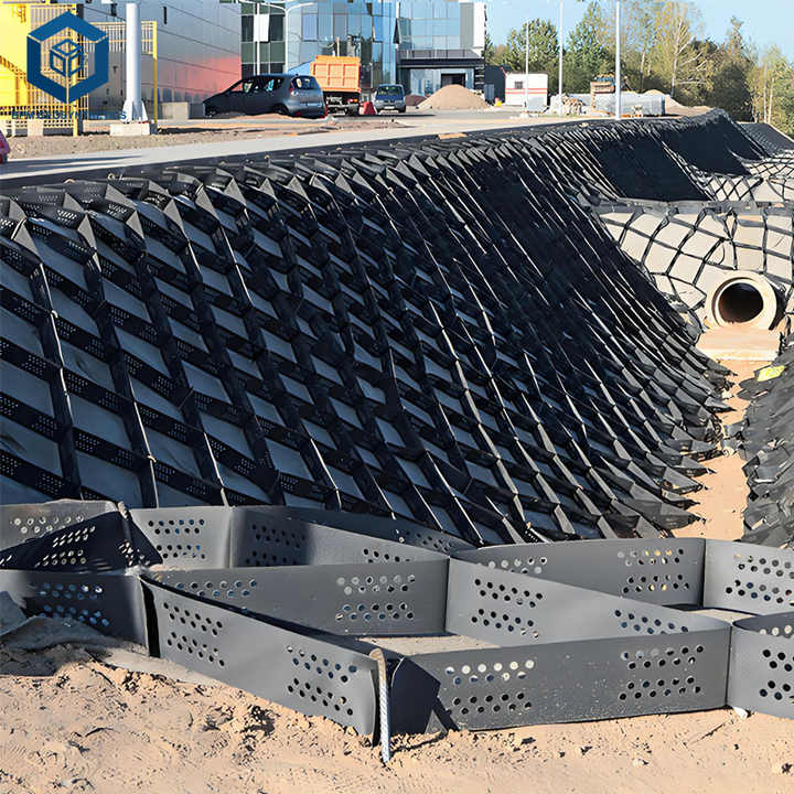 HDPE Geocell Road Mesh Fabric Formwork HDPE Geo Geocell for Road ...