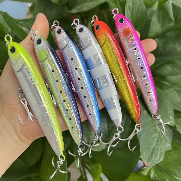 Fishing Lure 105mm 40g Fast Sinking Pencil Bait Saltwater Stickbait ...