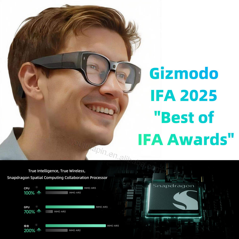 INMO Air 3 Full HD 1080p Smart Glasses All-in-One with AR & AI ...