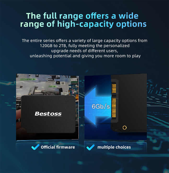 Bestoss завод All емкости OEM бренд Sata 3 диско жесткий диск Ssd ...