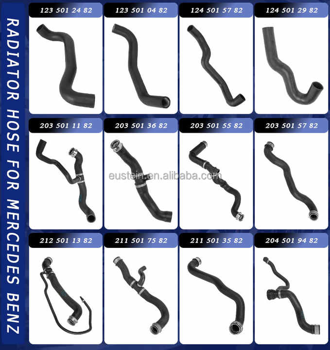 1635010582 1635010182 1665001177 2562030600 Auto Coolant Radiator Hose ...