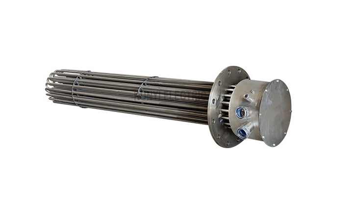 Industrial 20kw Electric Flange Tubular Immersion Heater Heating ...