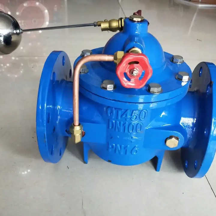 ANSI DN100 Sewage Control Valve Ductile Iron Water Level Flange ...