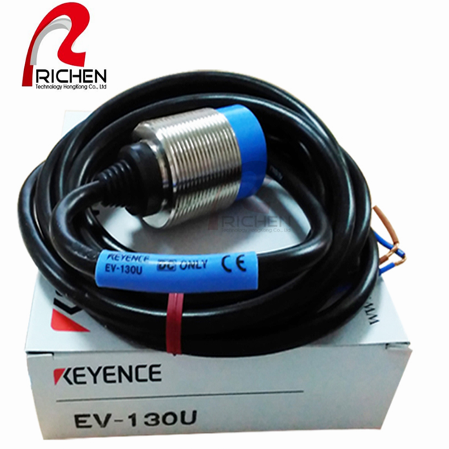 Keyence EV-130U Photoelectric Inductive Proximity Sensor NPN and PNP ...