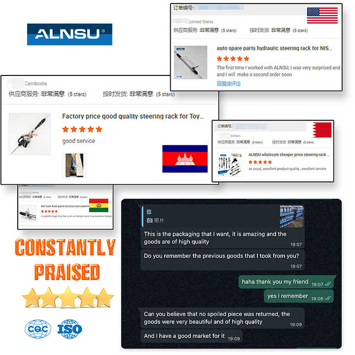 ALNSU Steering Box for Hyundai Santa Fe Sorento - OEM