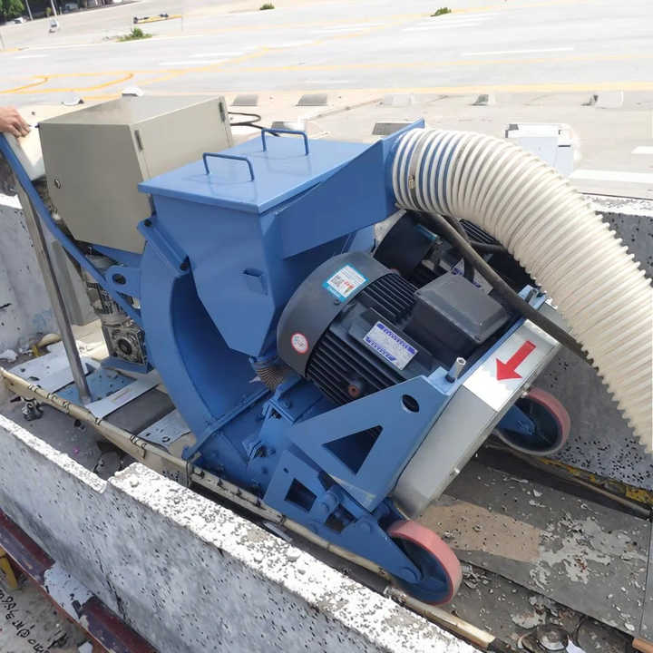 Factory-Priced Portable Concrete Dustless Shot Blasting Machine Used ...