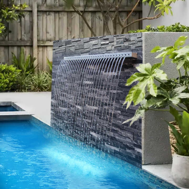 Water Cascade Water Massage Indoor Decorative Swimming Pool Stainless ...