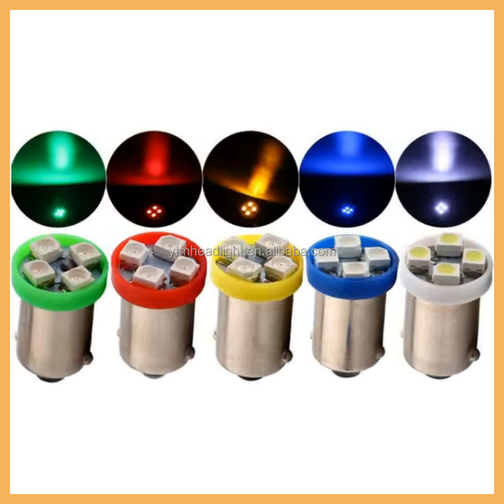 BA9S Bayonet Base Pinball Led Light Bulb 6.3V AC/DC 0.5W Anti-ghosting ...