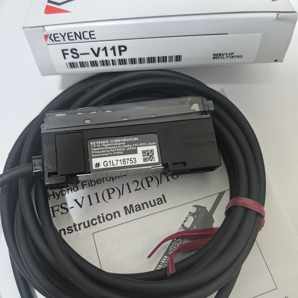 KEYENCE FS-V11P High Power Fiber Optic Amplifier PNP Output with ...