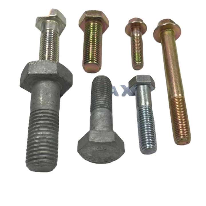 Stainless Steel Hexagonal Bolts and Nuts Galvanised A325 Titanium M10 ...
