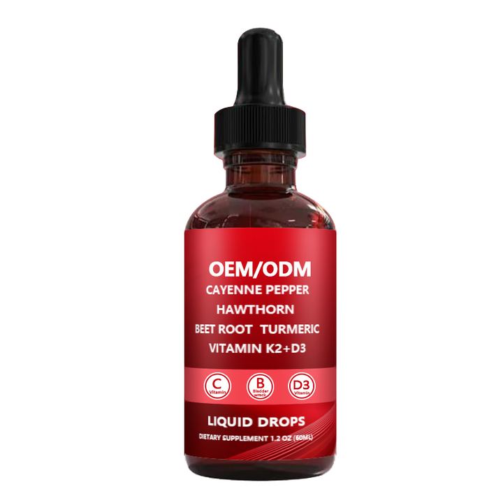 Adult Oral Liquid Supplements Pepper Extract Hawthorn Berry Vitamin D3 ...
