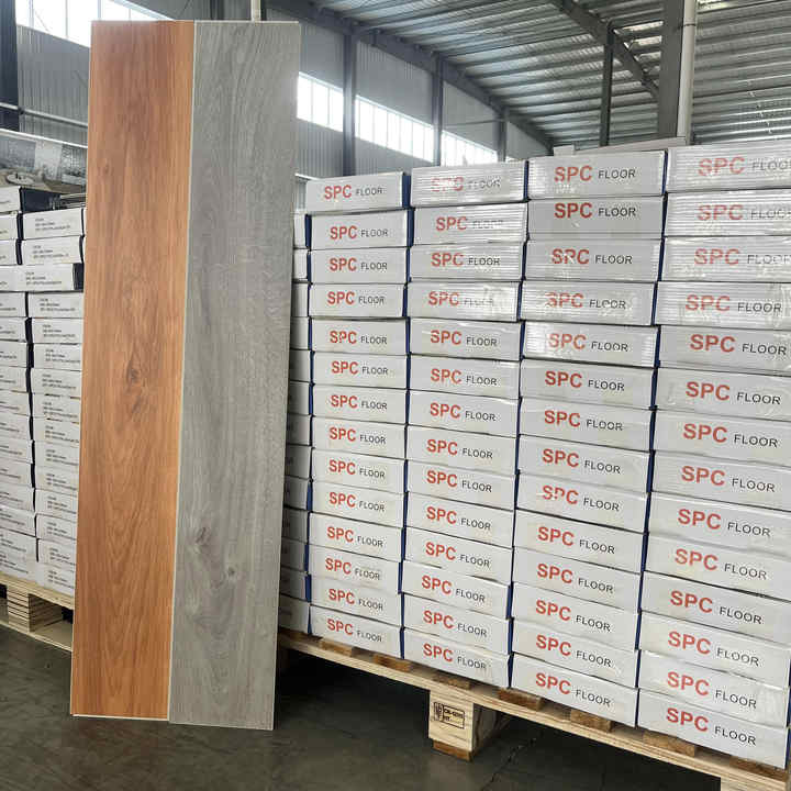 Spc Luxury 8mm Thick Pvc Vinyl Flooring for Home & Supermarket