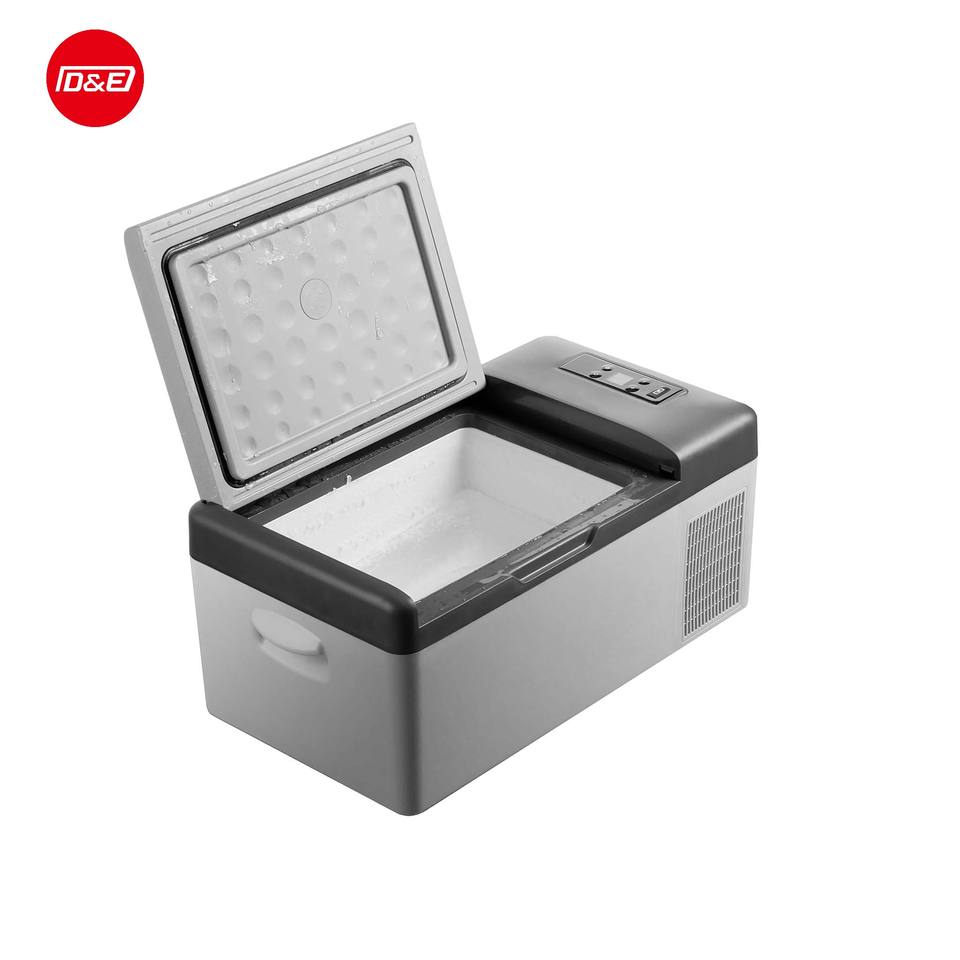 15l Portable 12v Dc Freezer Cooler Box Camping Outdoor Mini Car Fridge
