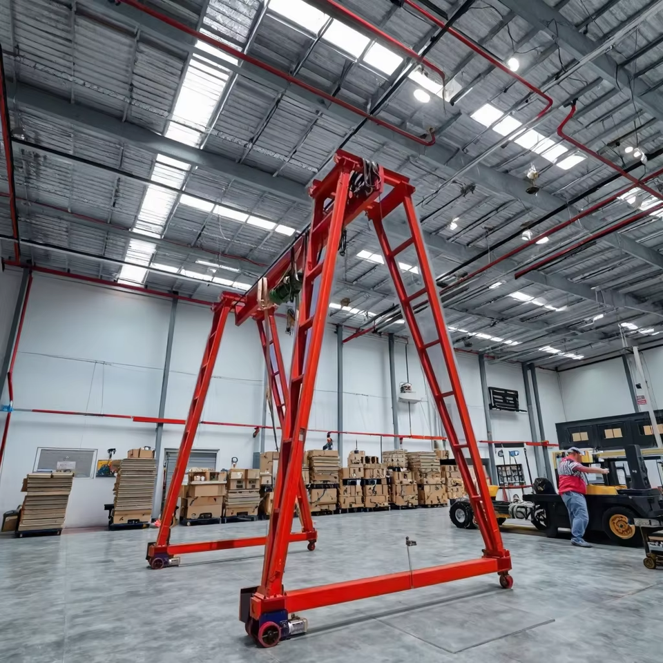 Compact Mobile Gantry-5.5Ton Heavy-Duty Lifting Solution with 3.5m ...