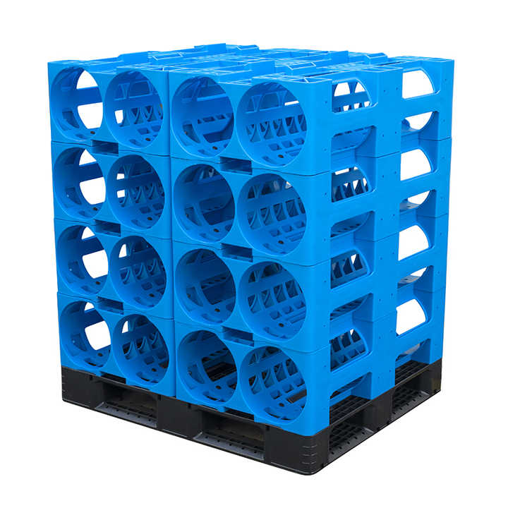 Heavy Duty HDPE 5 Gallon Water Bottle Rack Upright Stackable Structure ...