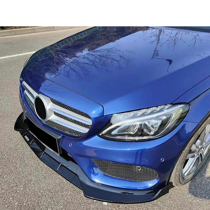 Factory Sales B Style Front Lip for Mercedes- Benz C-Class W205 2015 ...