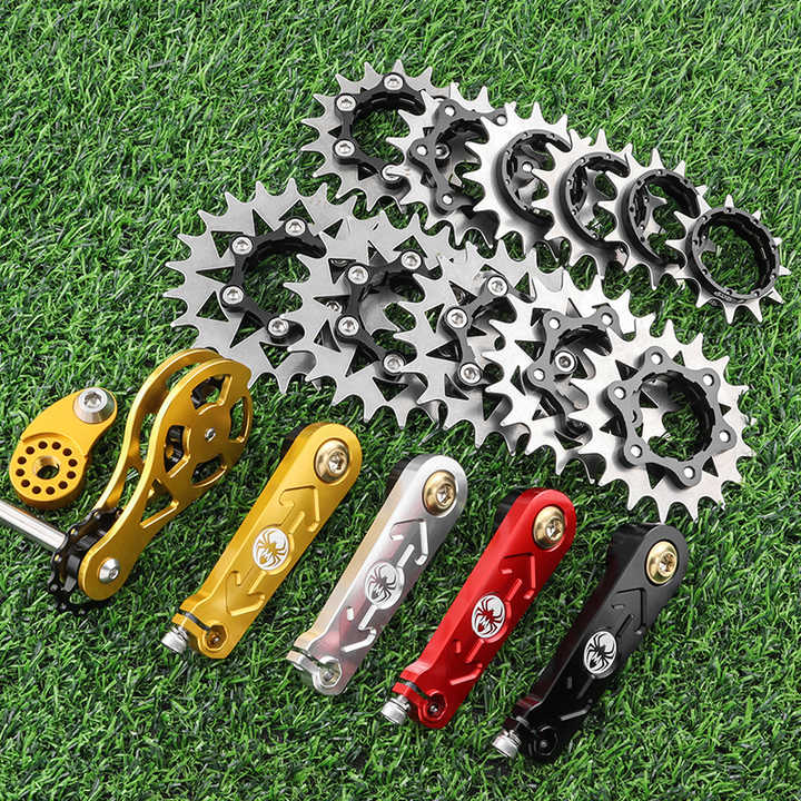 MUQZI MTB Single Speed Conversion Kit Single Speed Cassette 12t-22t ...