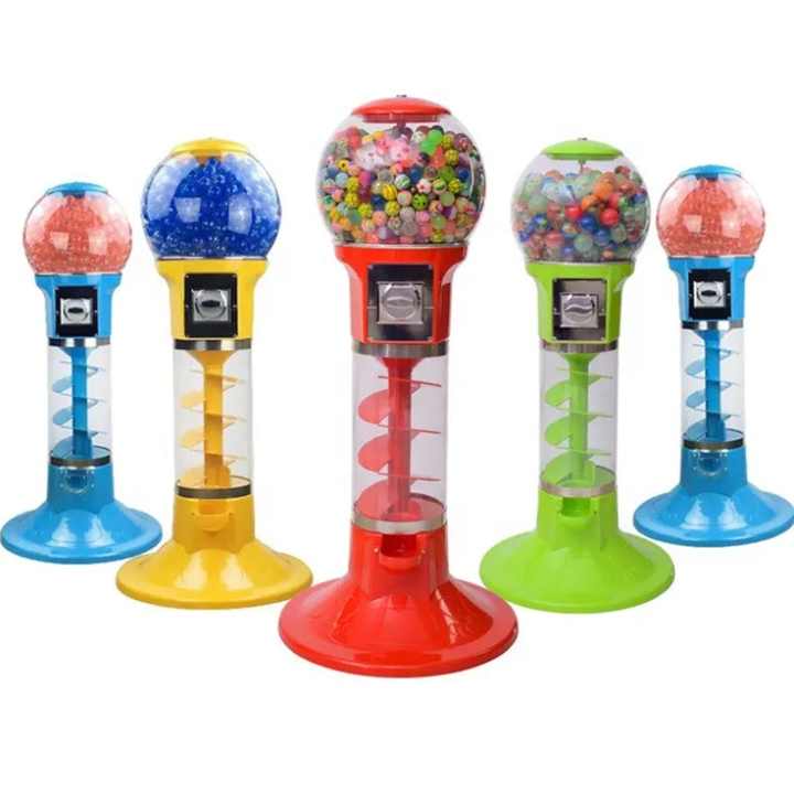 55 Inch Spiral Gumball Vending Machine TR702 - 200-300 Capacity ...