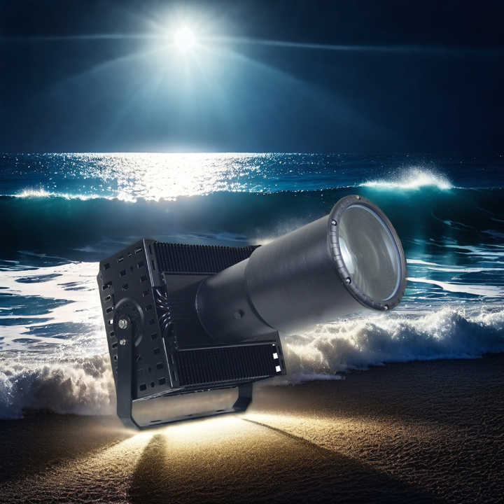 High Power LED Search Light - 500W Marine Security Light