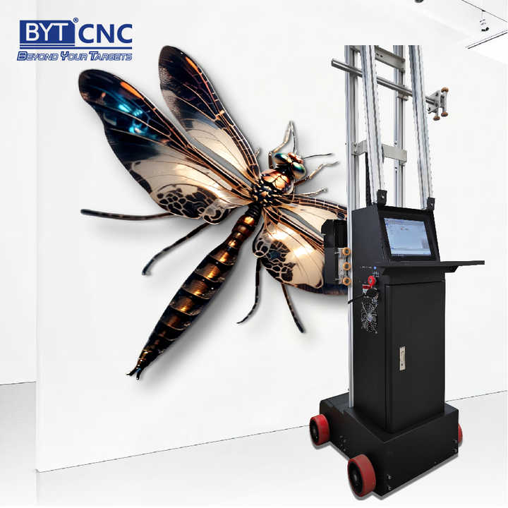 BYTCNC New Digital Wall Robot Smart Print 3 Meter Wall Mural Painting ...