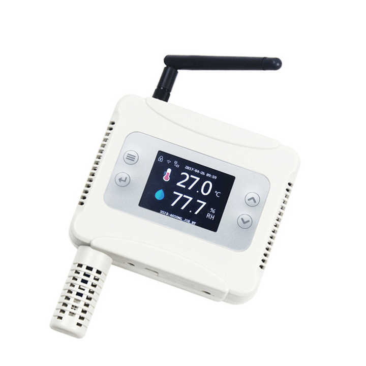 MODBUS TCP Wireless Temperature and Humidity Sensors with Display