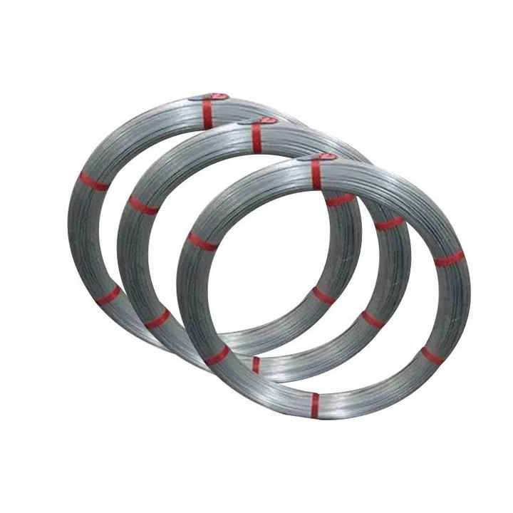 3.0*2.4Mm Galvanized Steel Oval Wire 17/15 700Kgf Oval Steel Wire ...