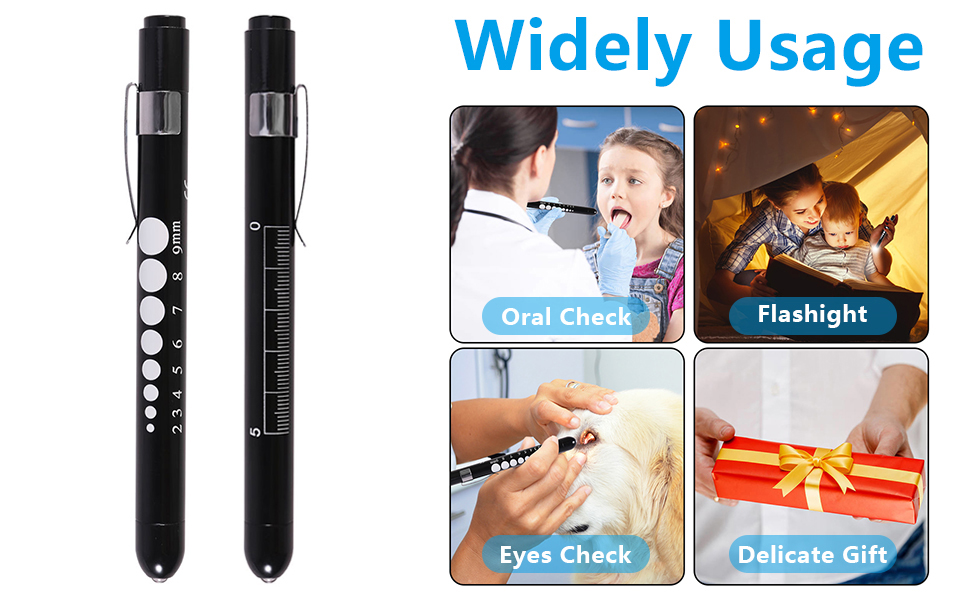 Medical Penlight for Work Nursing Student Essentials Medical Supplies ...