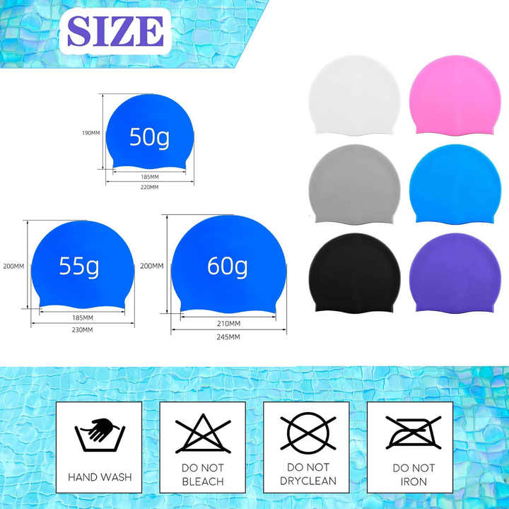 Custom Logo Swim Caps for Pool and Beach Wear| Alibaba.com