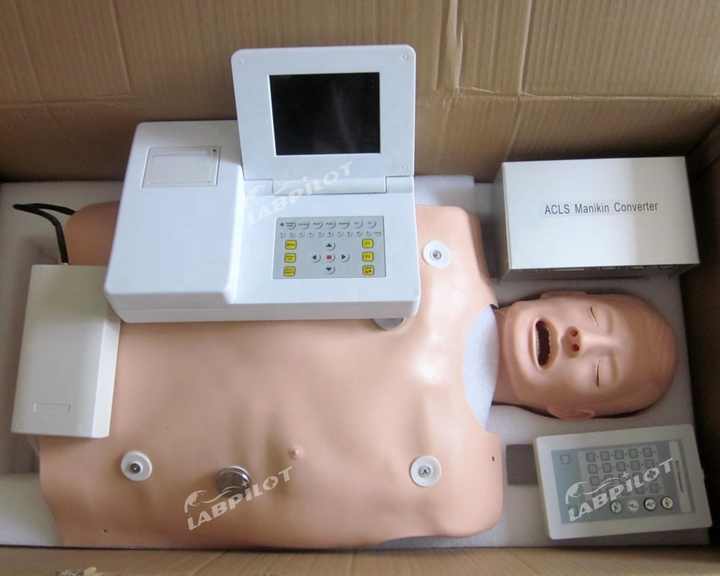 Full Body Cpr Manikin Advanced Life Support Acls Training Iv Intubation ...