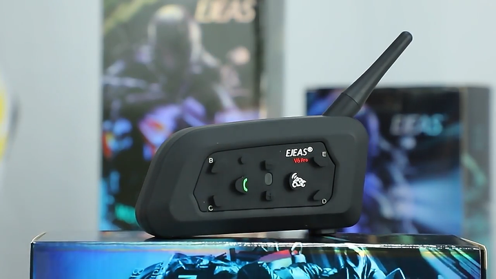 EJEAS V6 Pro Full Duplex Intercom Helmets Motorcycle Bluetooth