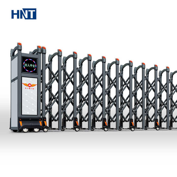 Retractable Sliding Barrier Gate Telescopic Sliding Retractable Gate ...