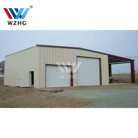 50x100 Steel Building Wzh Garage Storage Shed Metal Building Warehouse ...