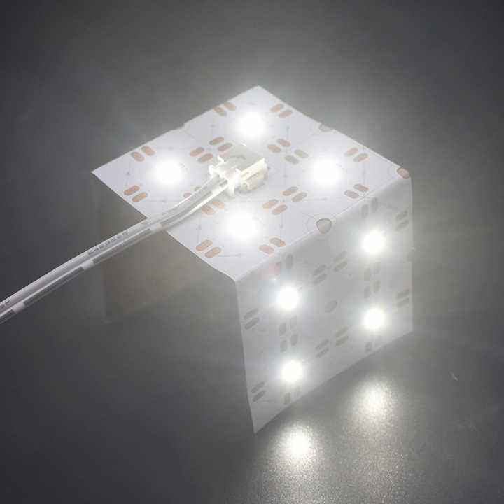DC24V LED Backlight Sheets for Glass Stone Cuttable Flexible Panel ...