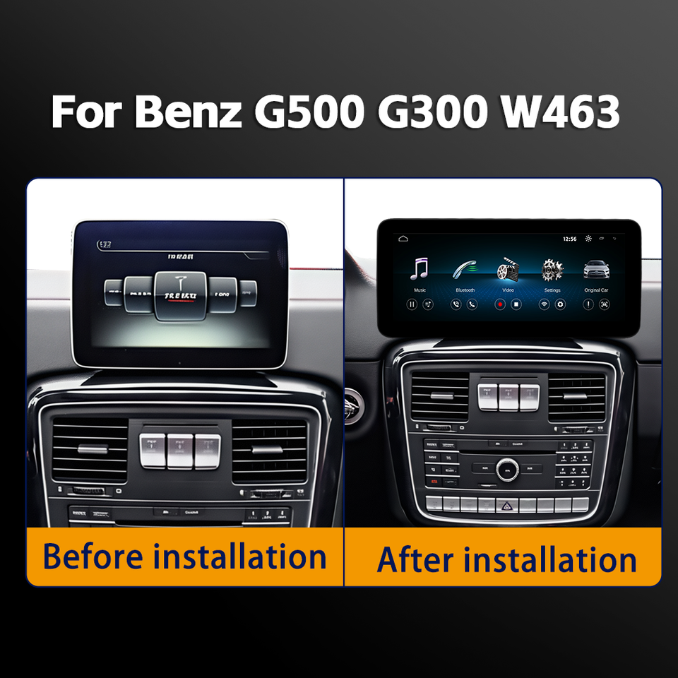 Android 10.25/12.3-inch Display Android Auto Car Player Built-in GPS ...