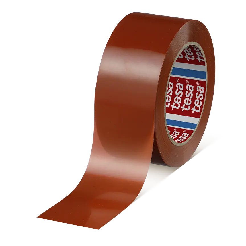 Tesa 4287 Transparent Orange Bundling & Fixing Tape Used For Belting Of ...