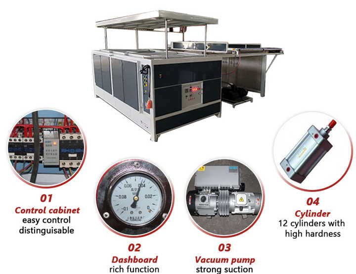 Mini Desktop THERMO Vacuum Former Machine - ABS PE Acrylic PVC