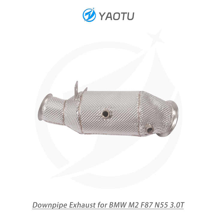 YT SS304 Exhaust Header (with Catalytic Converter & Heat Insulation ...