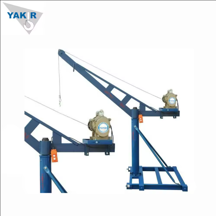 800KG Portable Mini Crane - High Performance Outdoor Lifting