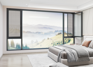 Fixed Glass Panel Window - Modern Aluminum Design