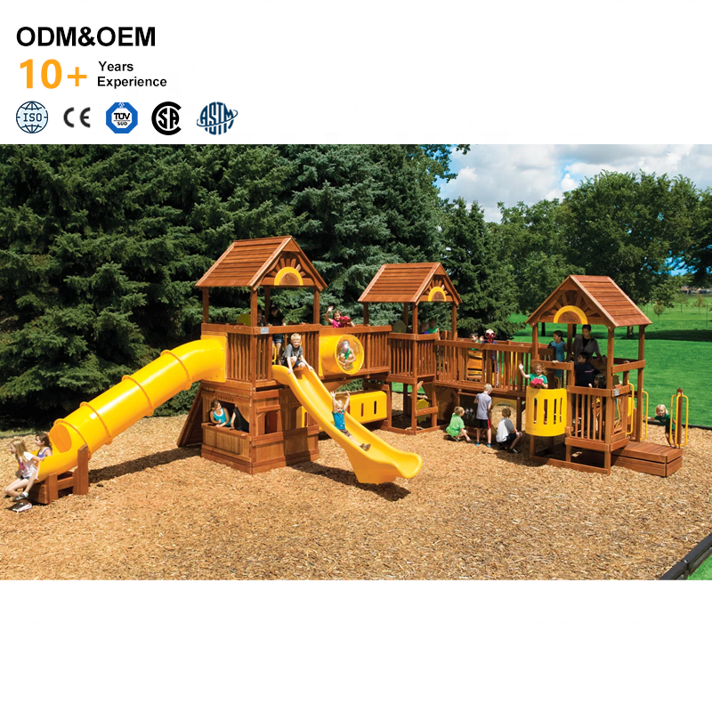 Custom Wooden Playground Equipment - High Quality Joyou