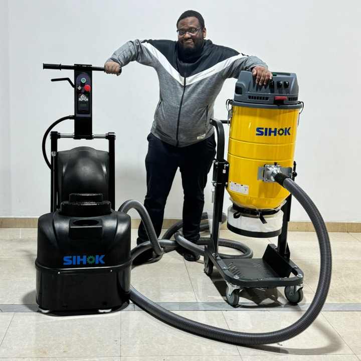 SHCG 540 540mm 12 Disc Diamond Concrete Floor Grinding Machine Concrete Floor Polishing Machine Concrete Grinder for Sale
