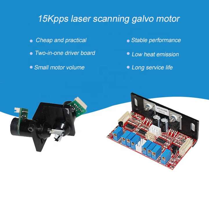 Cheap Practical 15kpps Galvo Xy405nm Small Optical Scanner