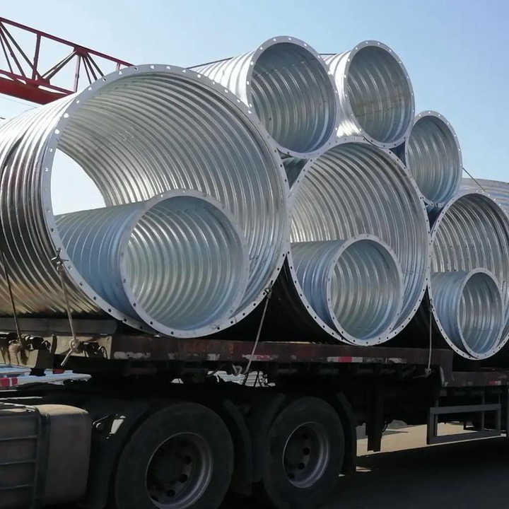 Helical Corrugated Steel Pipe for Road Drainage and Bridge Culvert ...