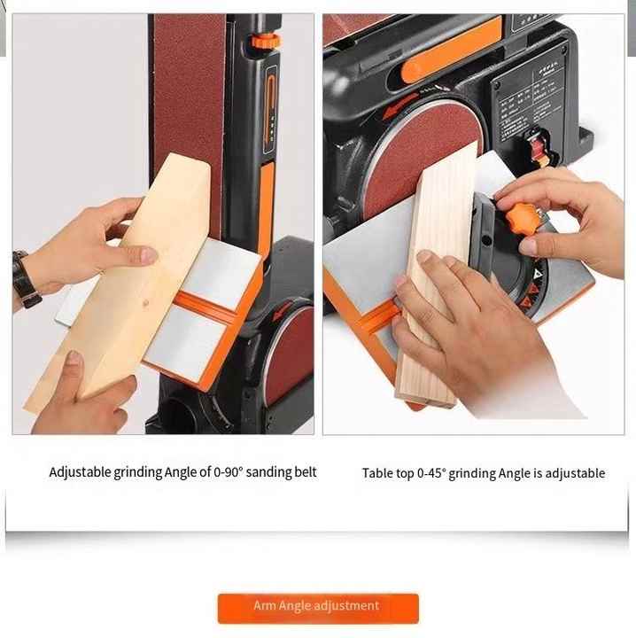 Portable Mini Multi-functional Desktop Belt Sander Wood Grinding and ...