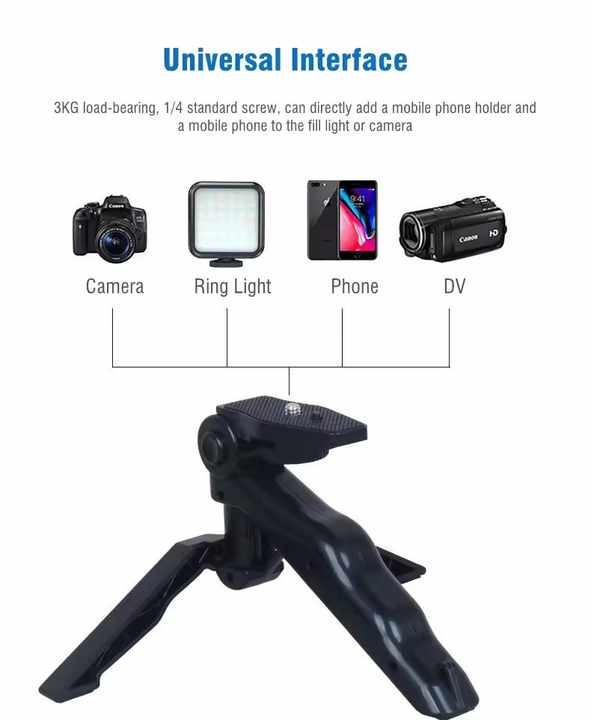5-in-1 Tripod Stand, Vlog Beginner Smartphone Video Kit, for Hands-free ...