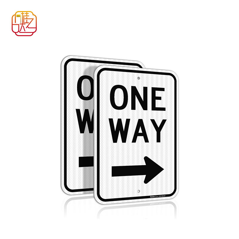 Road Traffic Directional Signs, One-way Signs, Made of Anti-rust ...
